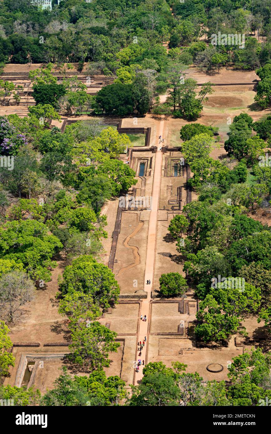 Kimbissa, Sigiriya, Southern Province, Sri Lanka, The Royal Gardens ...