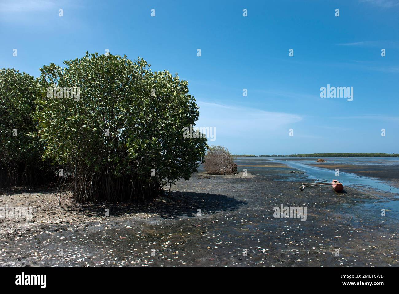 North Eastern Province, Pothuvil, Pottuvil Lagoon, Sri Lanka Stock ...