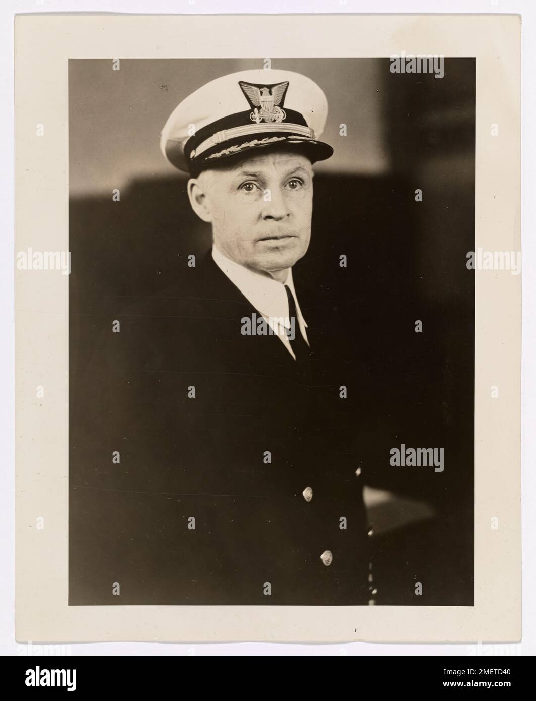 This photograph depicts Rear Admiral James Louis Ahern, a distinguished ...