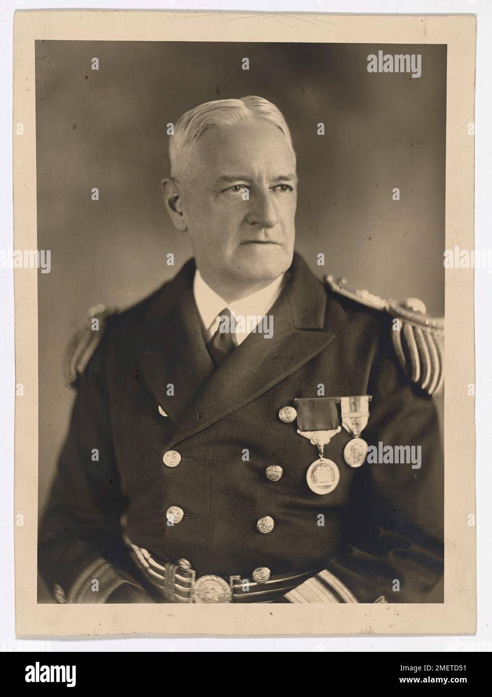 Rear Admiral Harry G. Hamlet, Commandant of the U.S. Coast Guard, is ...