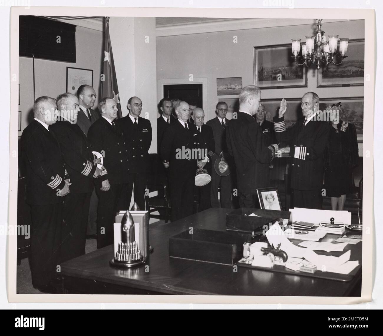 Vice Admiral Russell R. Waesche, Commandant of the U.S. Coast Guard, is ...