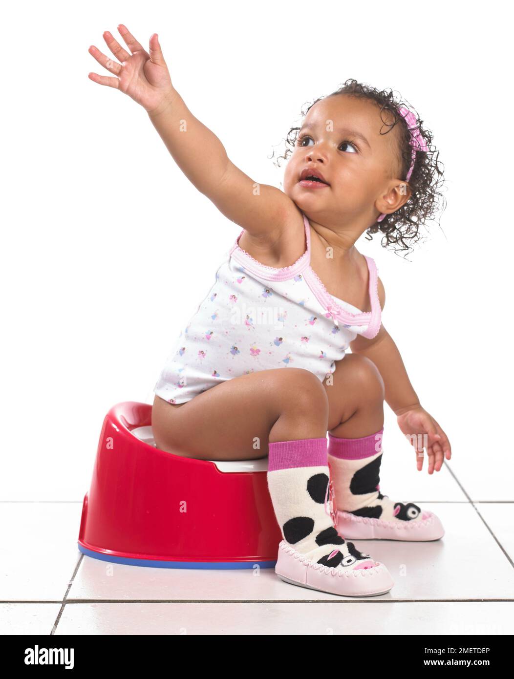 Plastic baby potty hi-res stock photography and images - Alamy