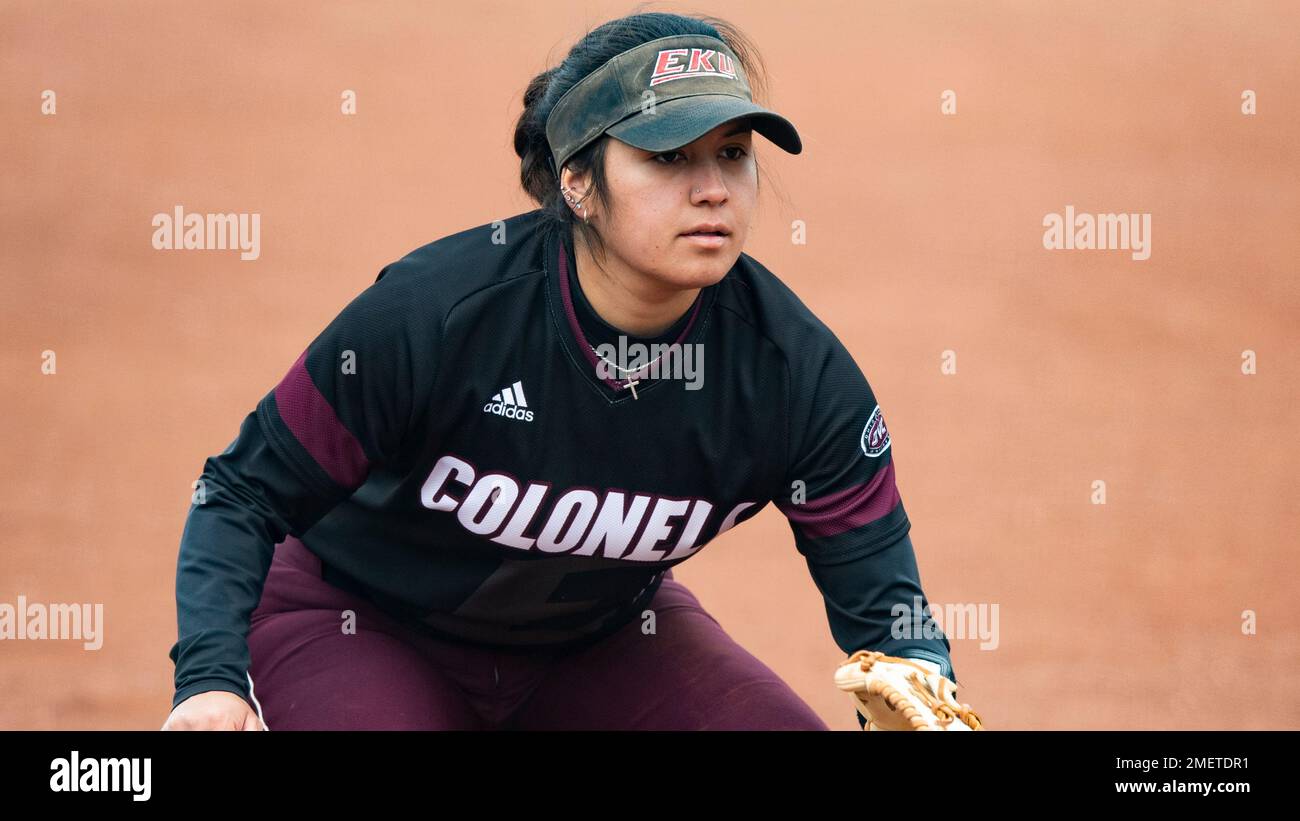 Ariyana Miranda (2) of the Eastern Kentucky Colonels during an NCAA ...