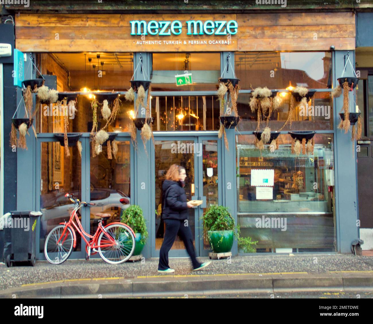 meze meze argyle street finniston Stock Photo - Alamy