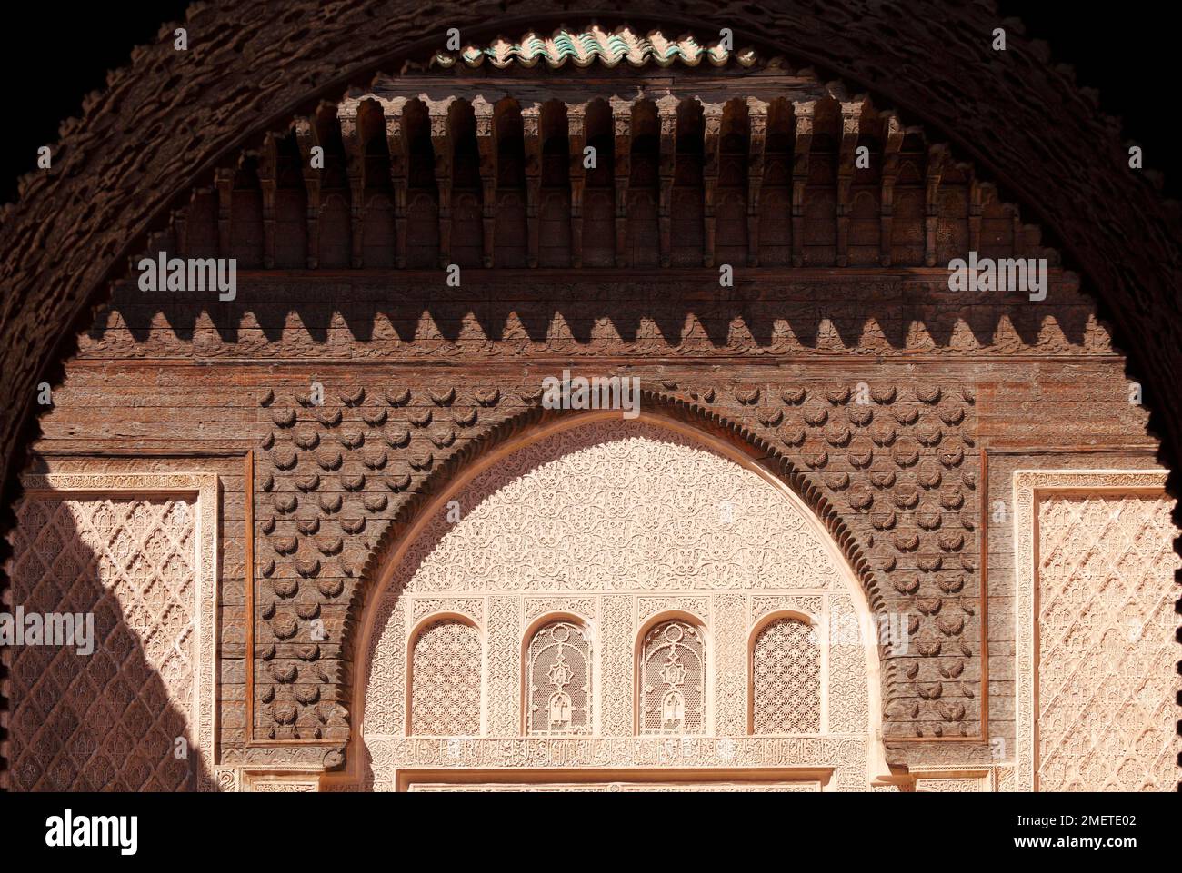 Medersa Ben Youssef, former Koranic school in the medina, Marrakech ...