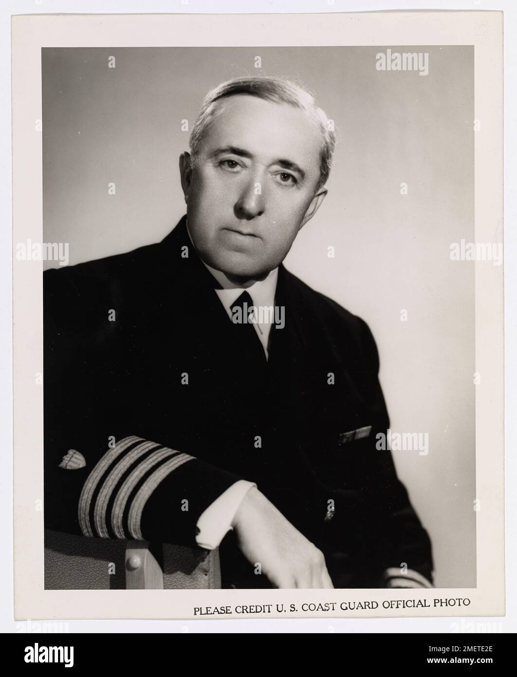 A portrait of Captain Ralph Waldo Dempwolf, U.S. Coast Guard, serving ...