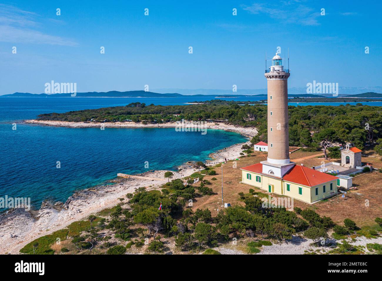 Light house Veli Rat Stock Photo - Alamy