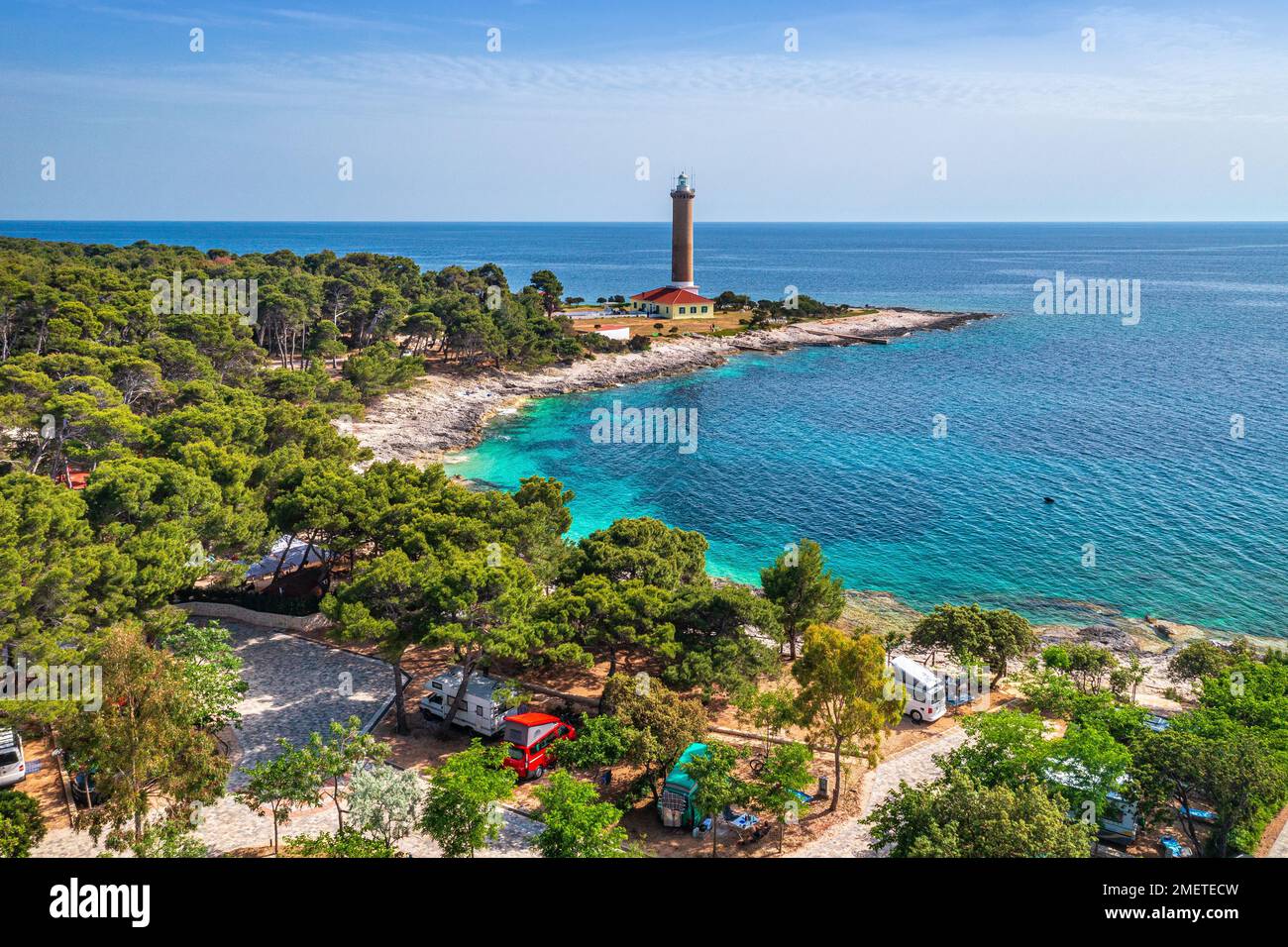 Light house Veli Rat Stock Photo - Alamy