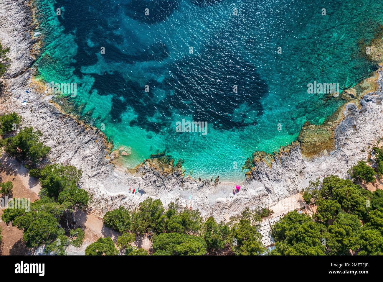 Light house Veli Rat Stock Photo - Alamy