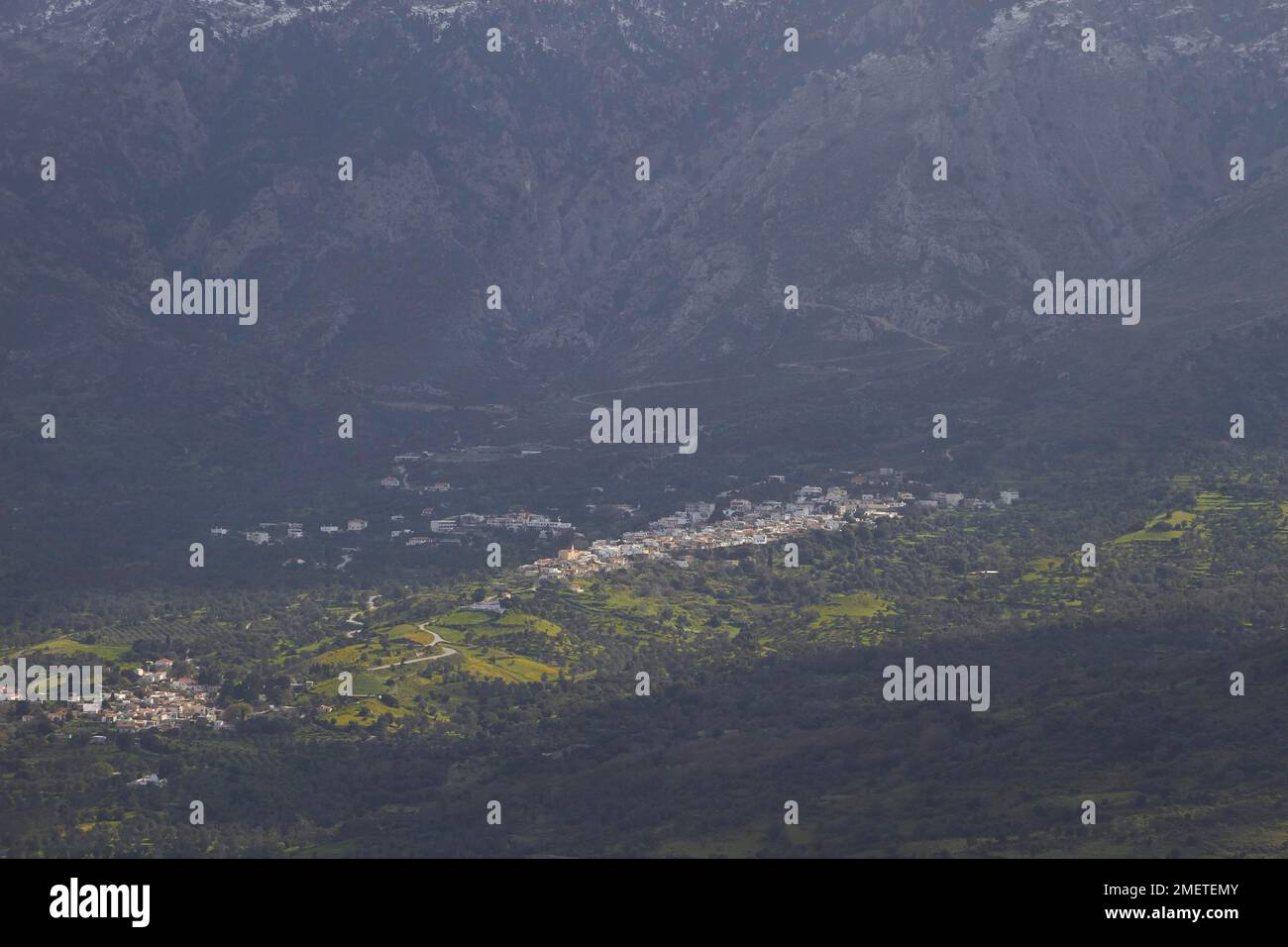 Spring in Crete, Fourfouras Mountain Village, Amari Basin, Amari ...