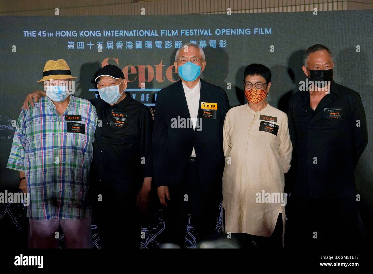 From right, Joining Hong Kong directors Johnnie To, Ann Hui, Patrick ...