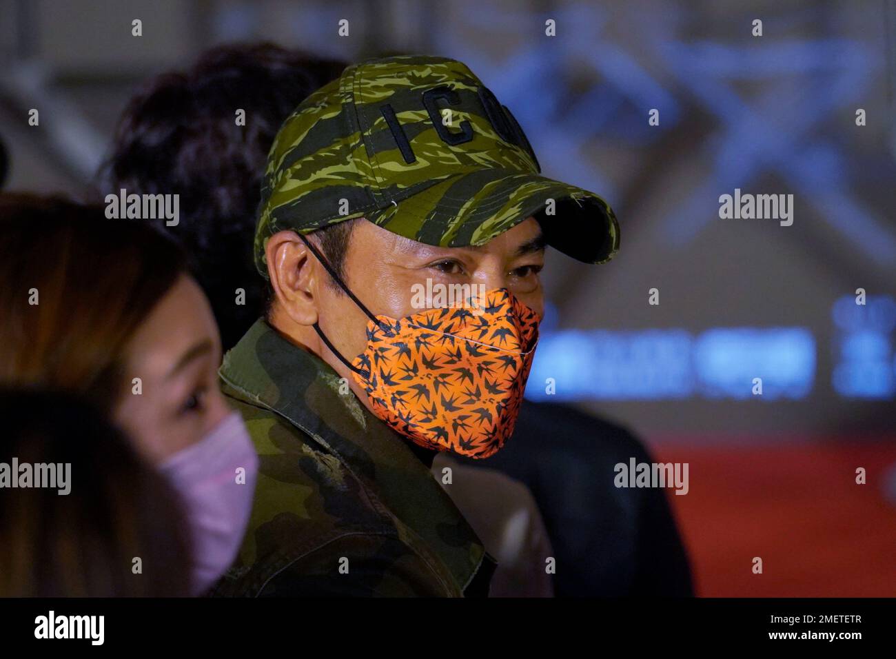 Hong Kong actor Simon Yam who stars in the movie "Septet: The Story of ...
