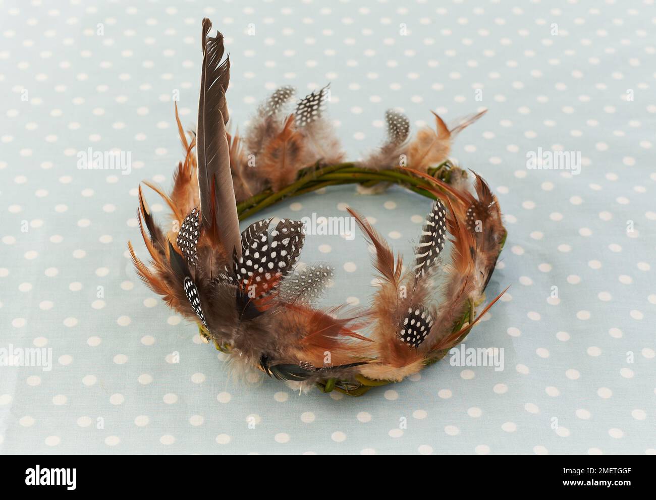 Crown of feathers hi-res stock photography and images - Alamy