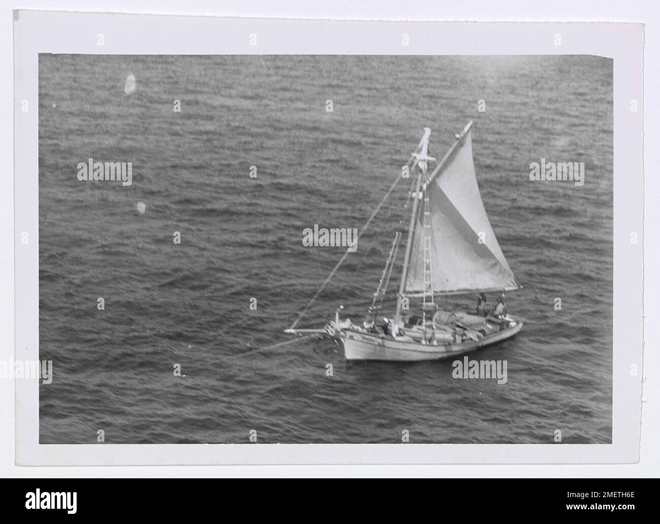 Photographs of the fishing vessels involved in a shooting incident near ...