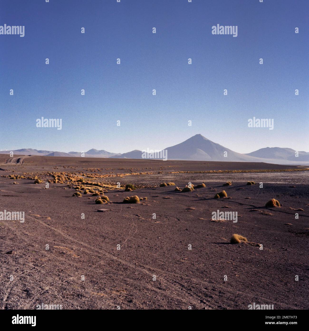 Atacama Desert Bolivia Plateau Mountain Panorama Stock Photo - Alamy