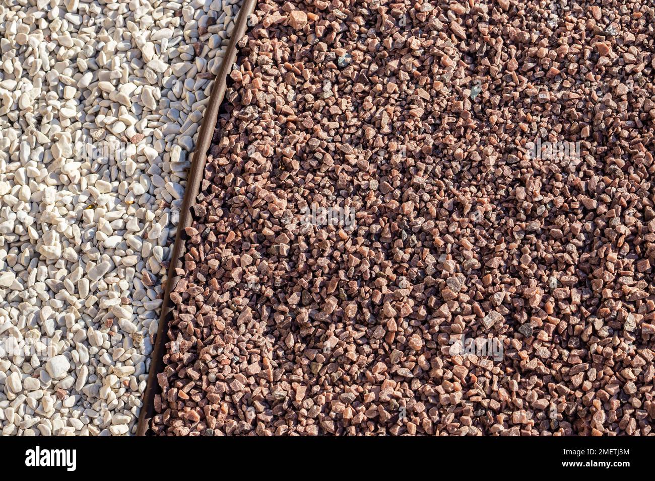 small bright pebbles and gravel as background or texture Stock Photo ...