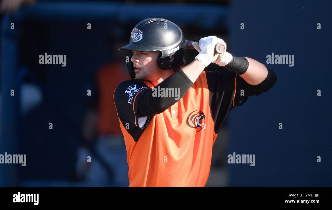 Pacific's Thomas Gavello plays during an NCAA baseball game against San ...