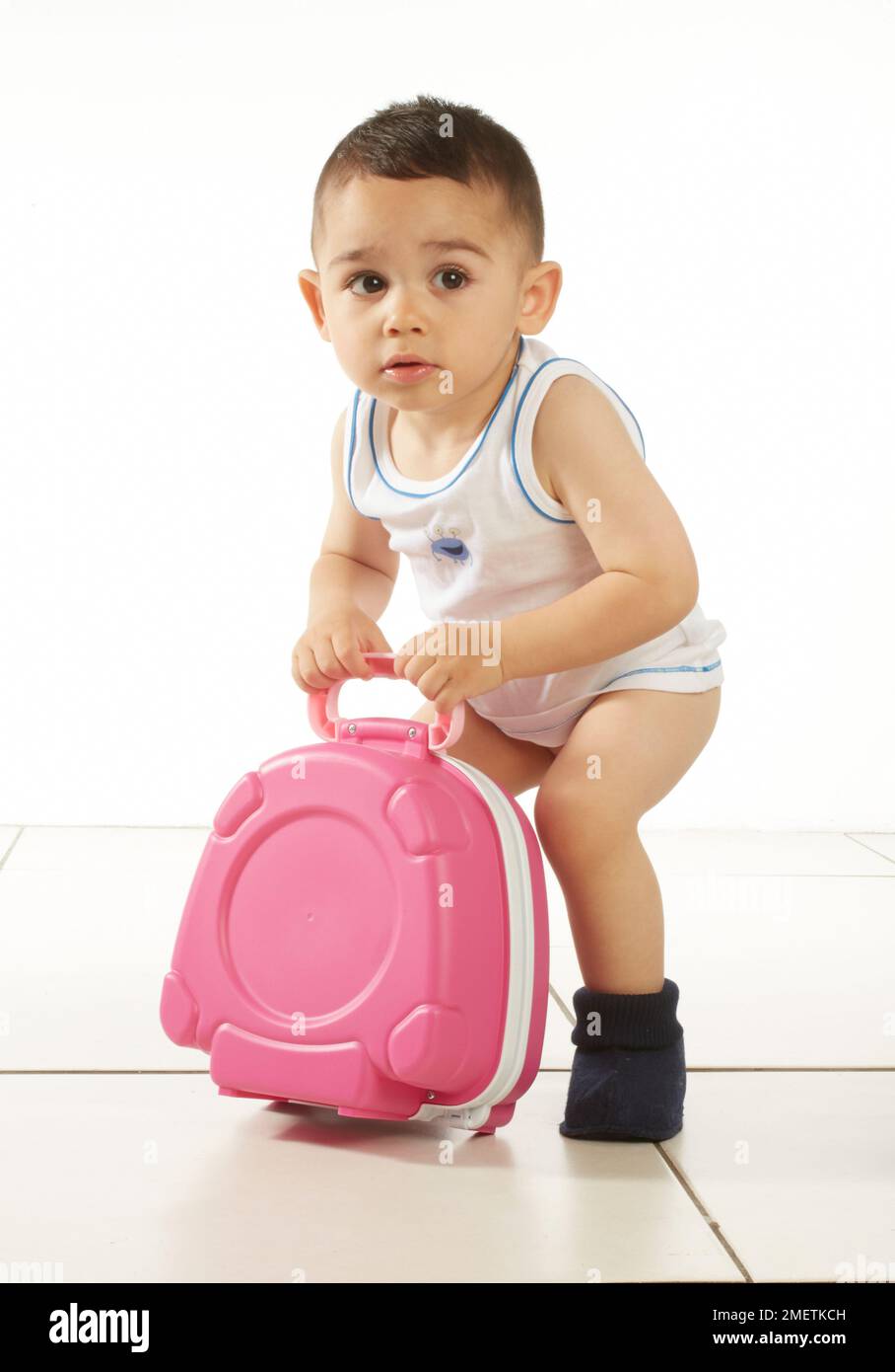 Boy potty standing hi-res stock photography and images - Alamy