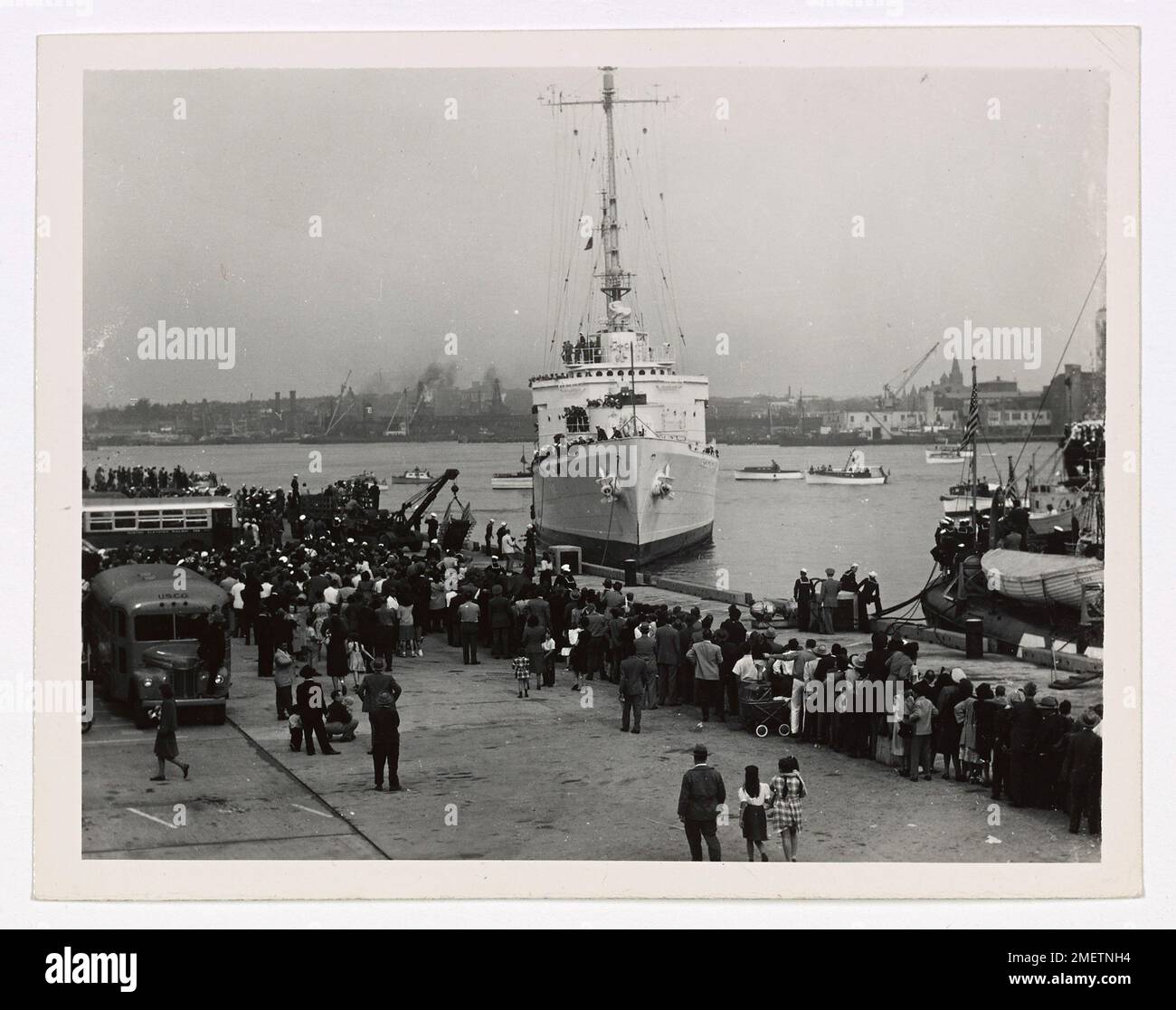 The U.S. Coast Guard Cutter Bibb is seen returning to Boston after ...