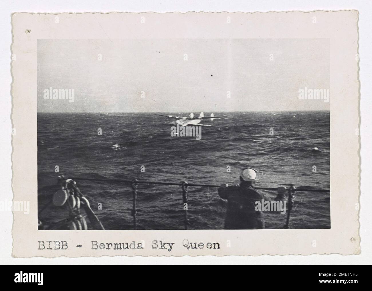 The U.S. Coast Guard Cutter Bibb captures a view of the Bermuda Sky ...