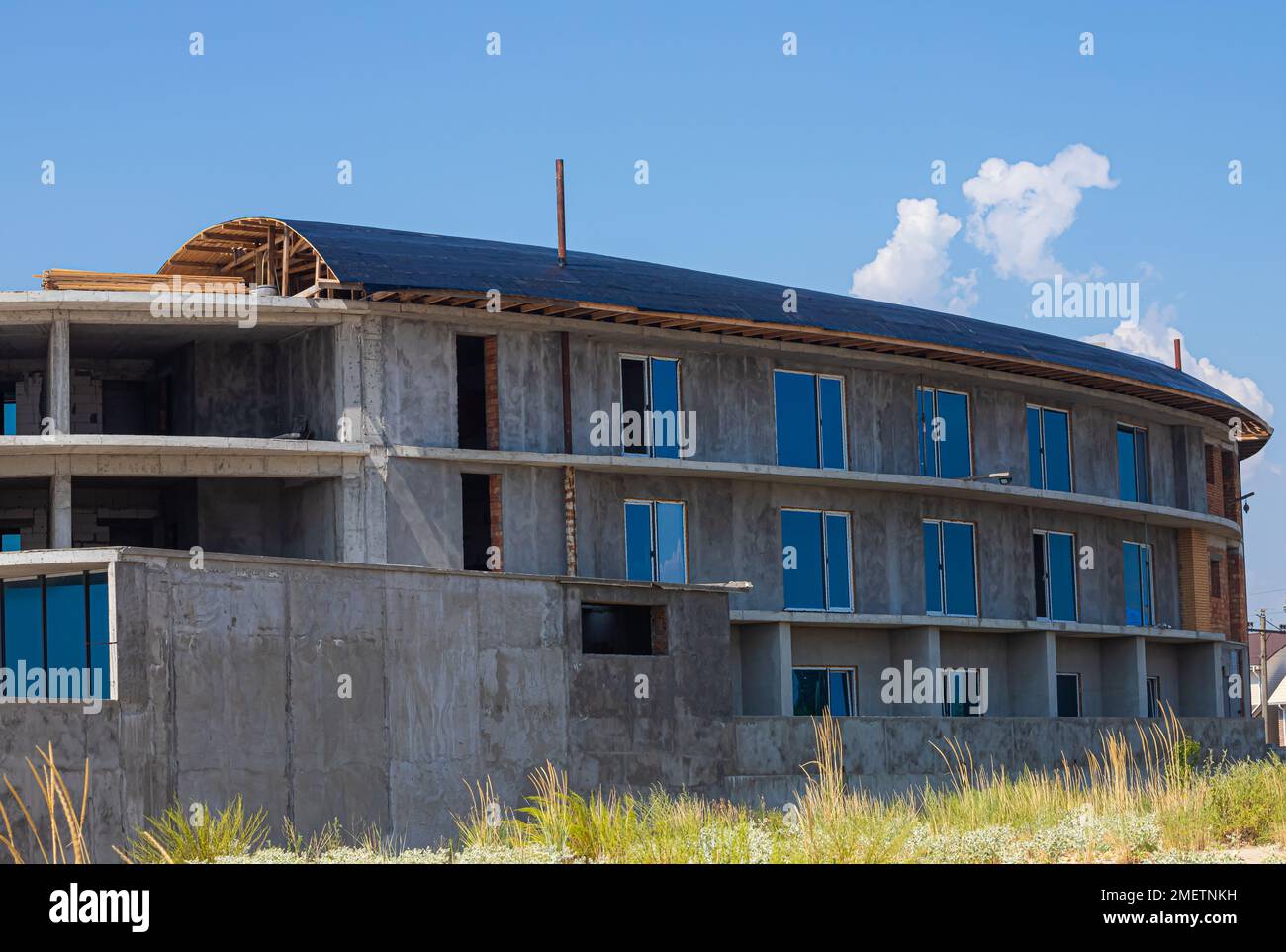 Precast Concrete Walls On Building Structures Precast Concrete Manufactory Product For