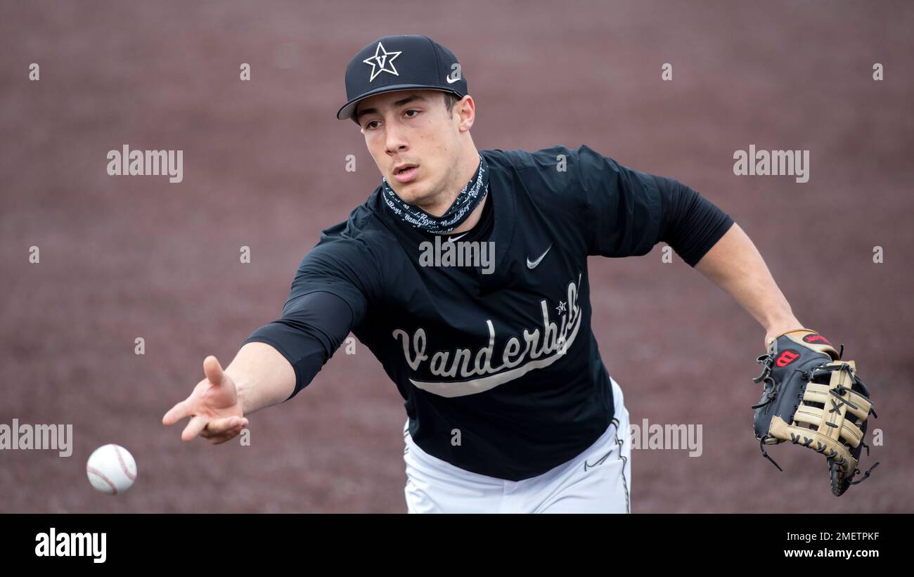 Vanderbilt's Jack Bulger at a NCAA baseball game on Saturday, March 27 ...