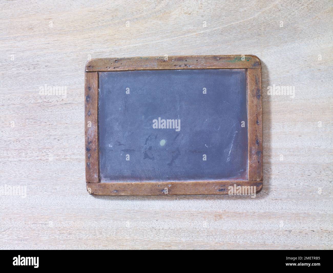 Small wood frame hand-held blackboard Stock Photo - Alamy