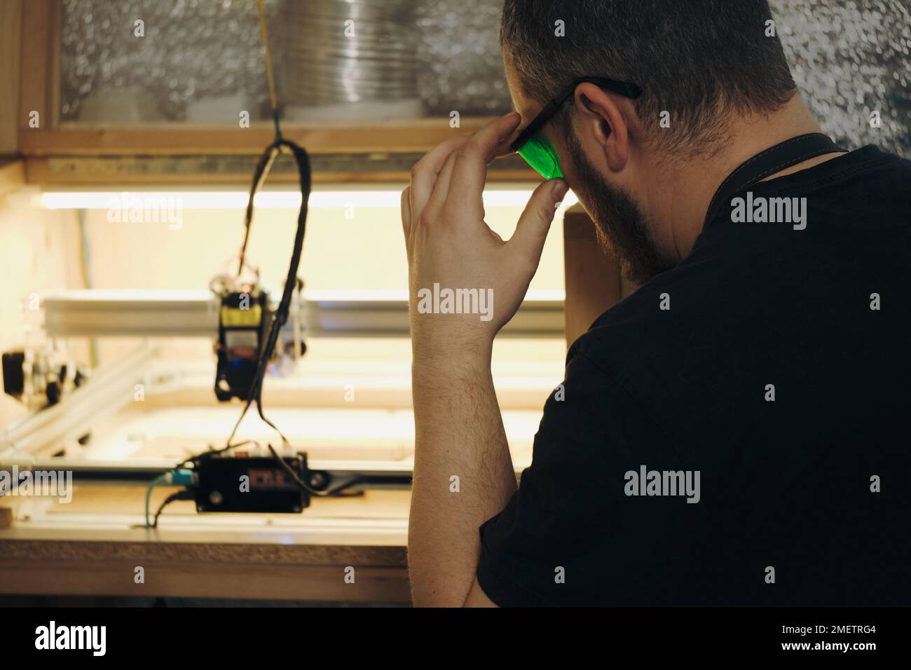 Wood Burning Laser Machine