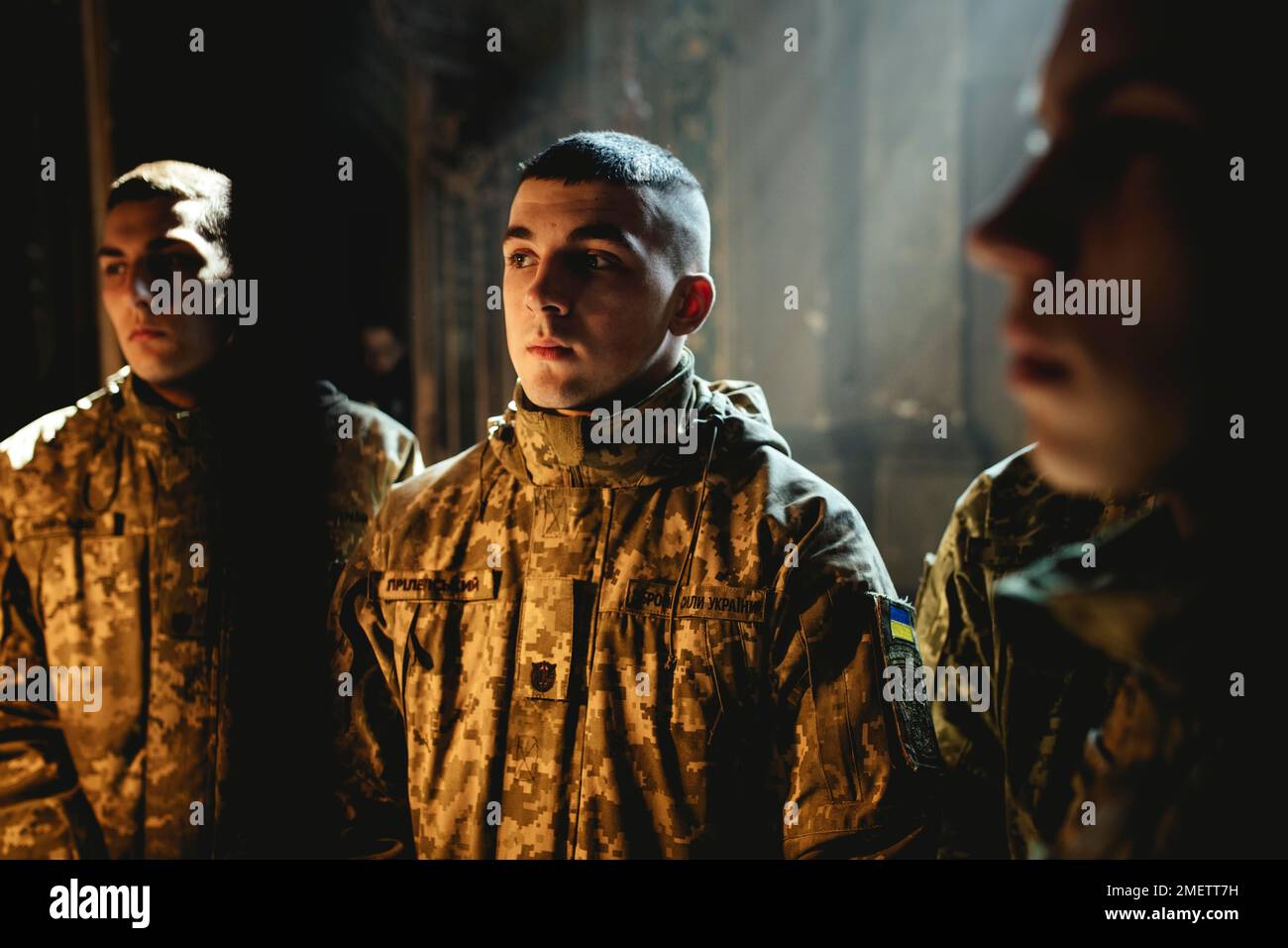 Funeral of Oleg Yashchishin, Kirilo Vishivaniy, Sergey Melnik and ...