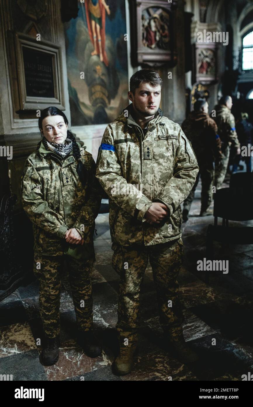 Funeral of Oleg Yashchishin, Kirilo Vishivaniy, Sergey Melnik and ...