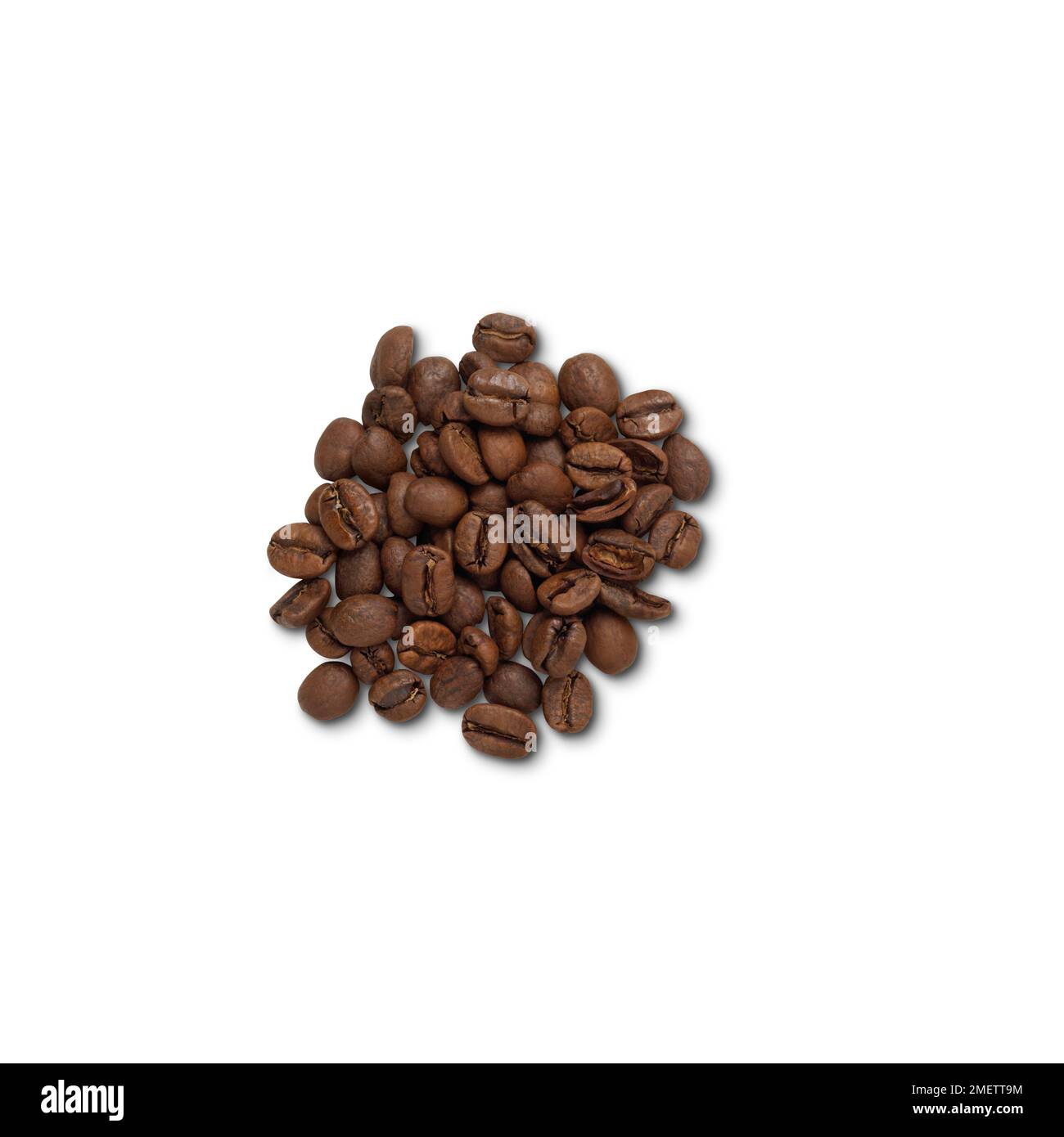 Roasted Guatemala Bourbon coffee beans Stock Photo - Alamy
