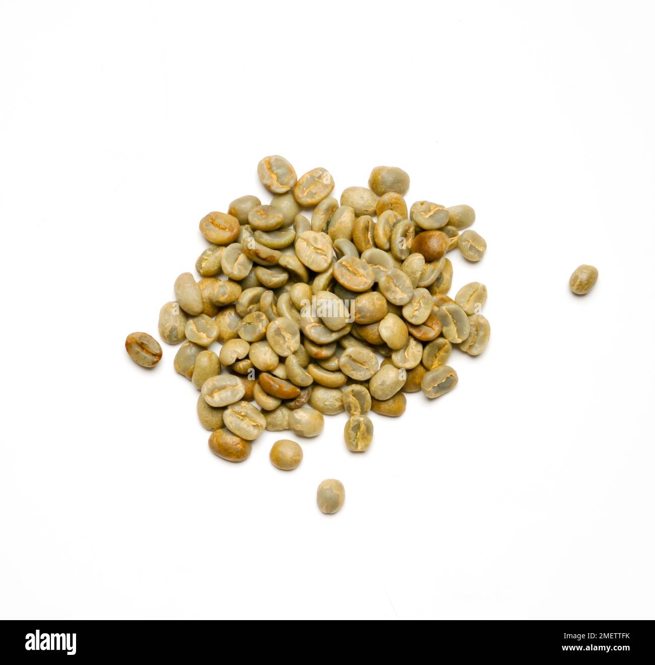 Costa Rica Villalobos yellow honey coffee beans Stock Photo - Alamy