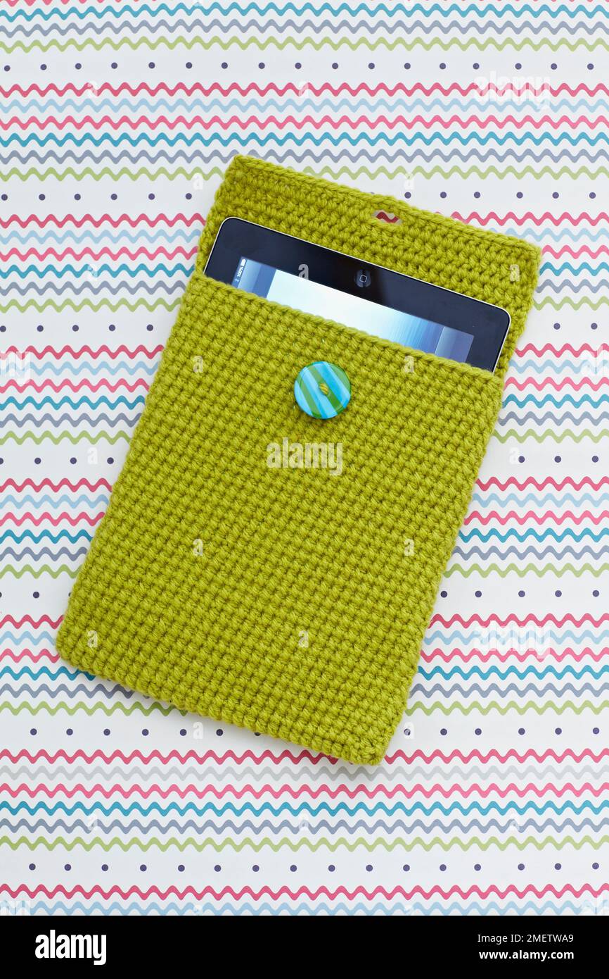 Green crochet hi-res stock photography and images - Alamy