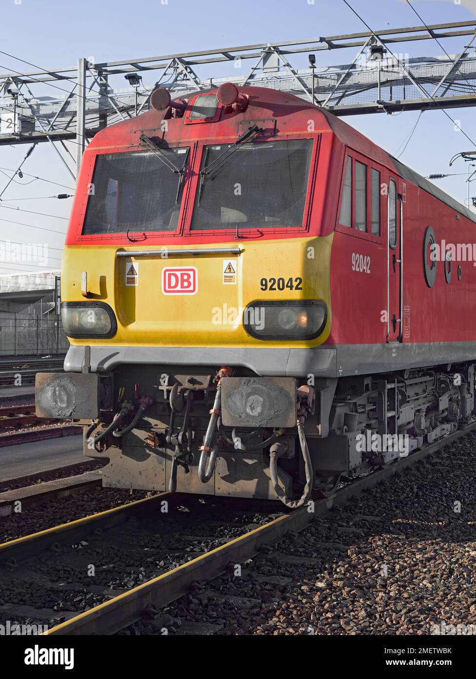 Diesel train uk railroad track hi-res stock photography and images - Alamy