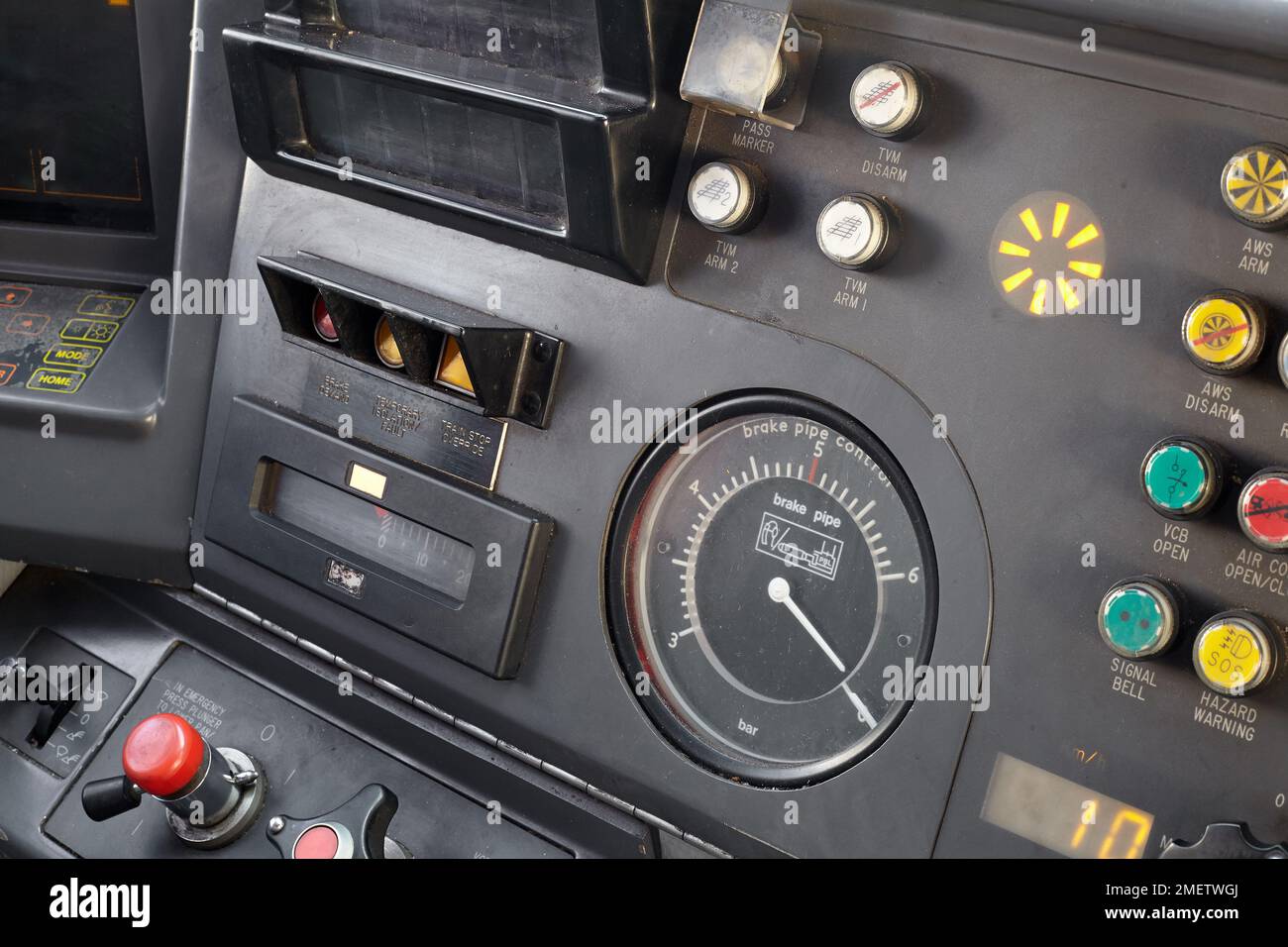 Diesel locomotive cab interior hi-res stock photography and images - Alamy
