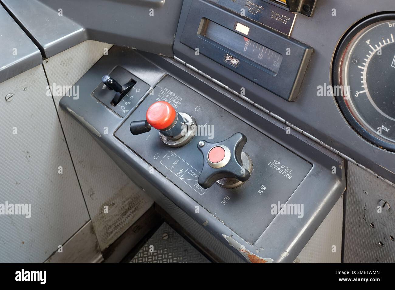 Diesel locomotive cab interior hi-res stock photography and images - Alamy