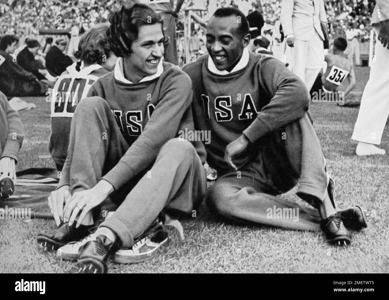 Jesse Owens and Helen Stephens, the fastest athletes in the world ... Jesse Owens and Helen Stephens, the fastest athletes in the world ...