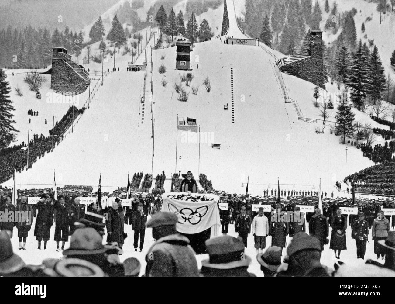 Opening ceremony, Dr Karl Ritter von Halt, President of the Organising ...