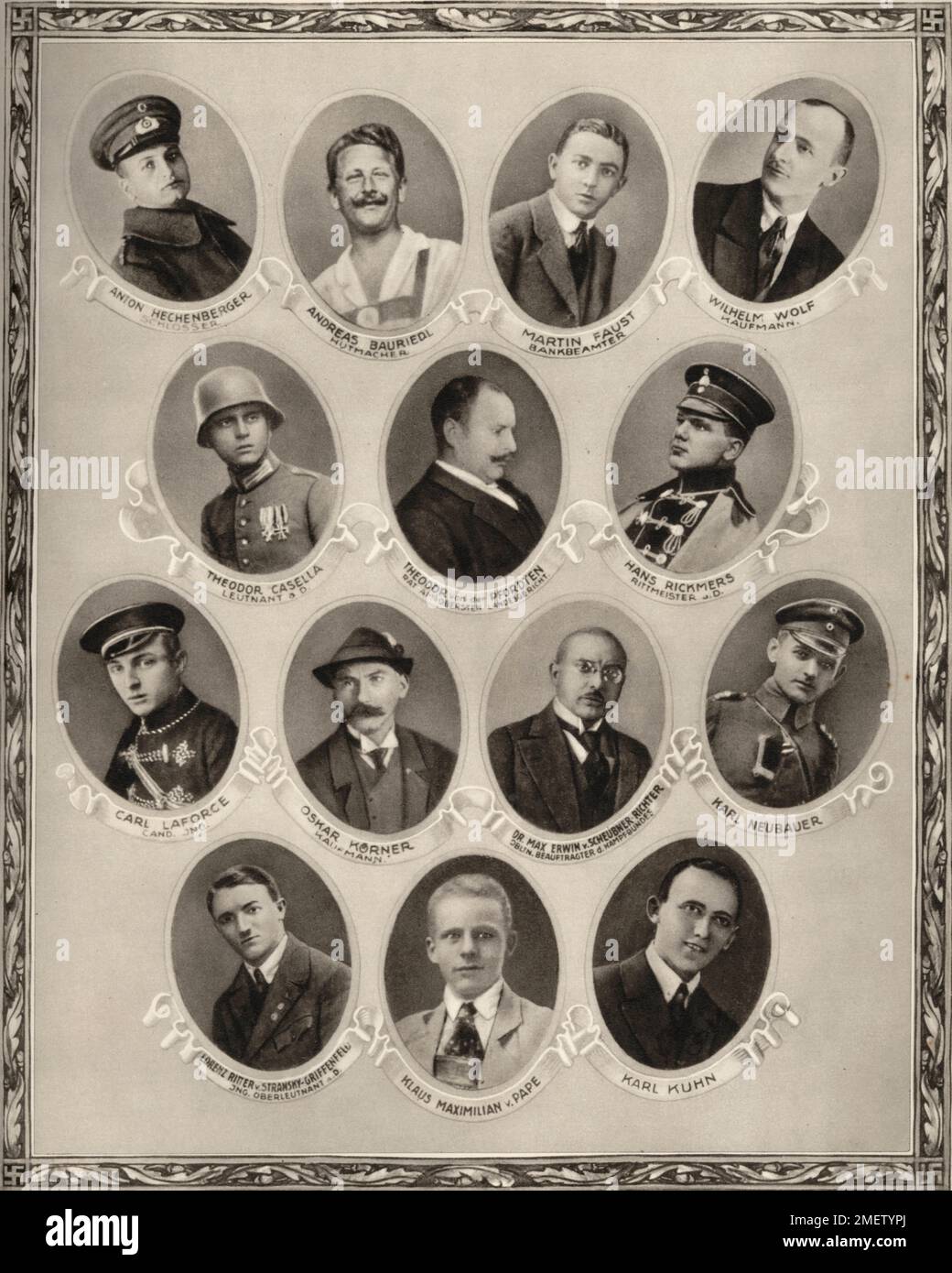 Adolf Hitler (* 20 April 1889 in Braunau am Inn) (â€ 30 April 1945 ...