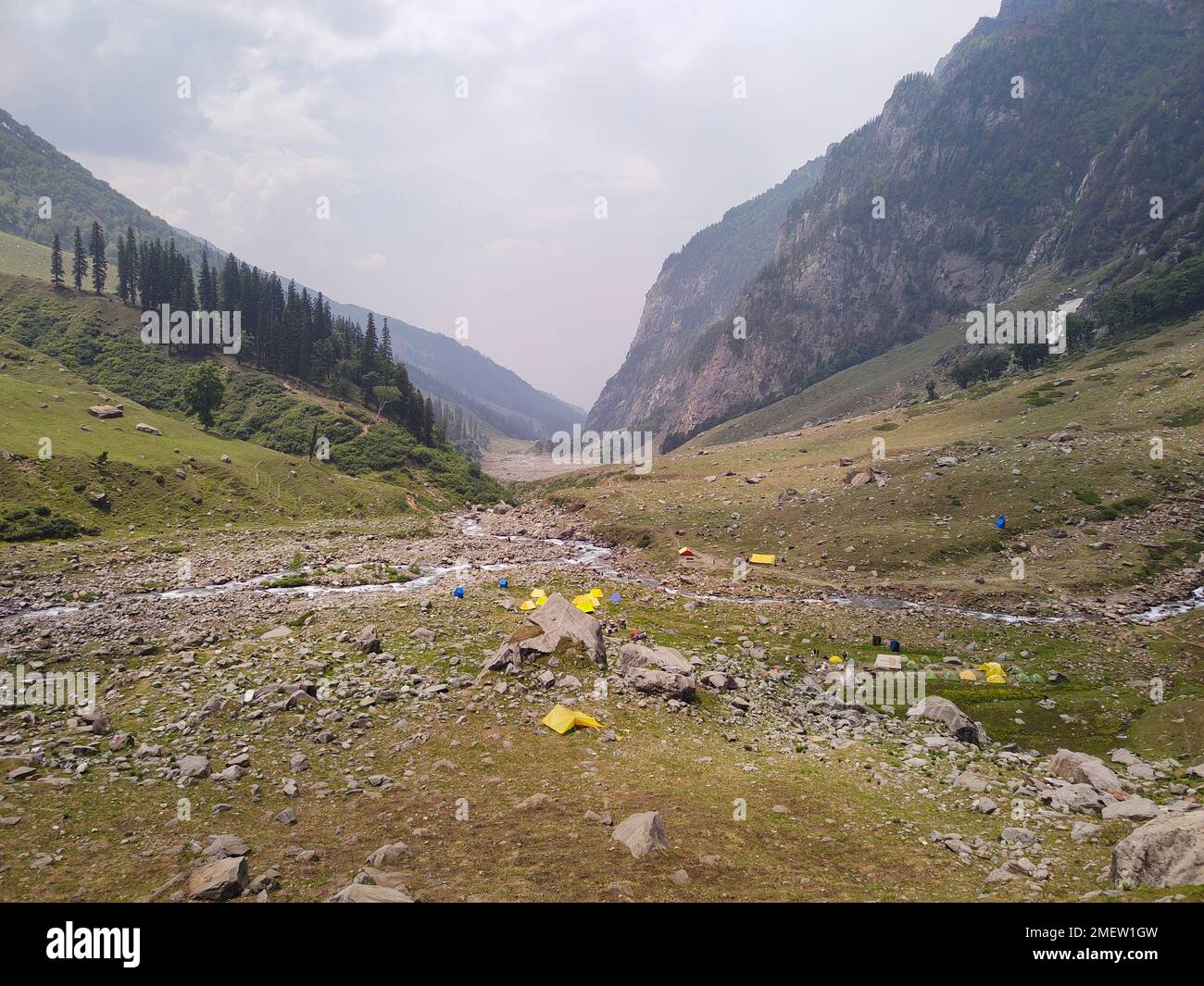 Himachal Pradesh, India - June 8th, 2022 : Landscapes of Hampta Pass ...