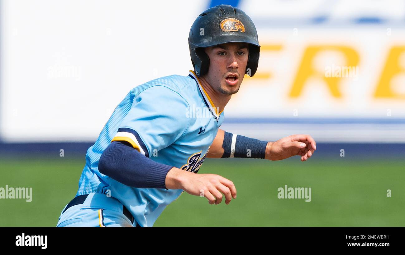 Nick Elsen (23) of Kent State during an NCAA baseball game against ...