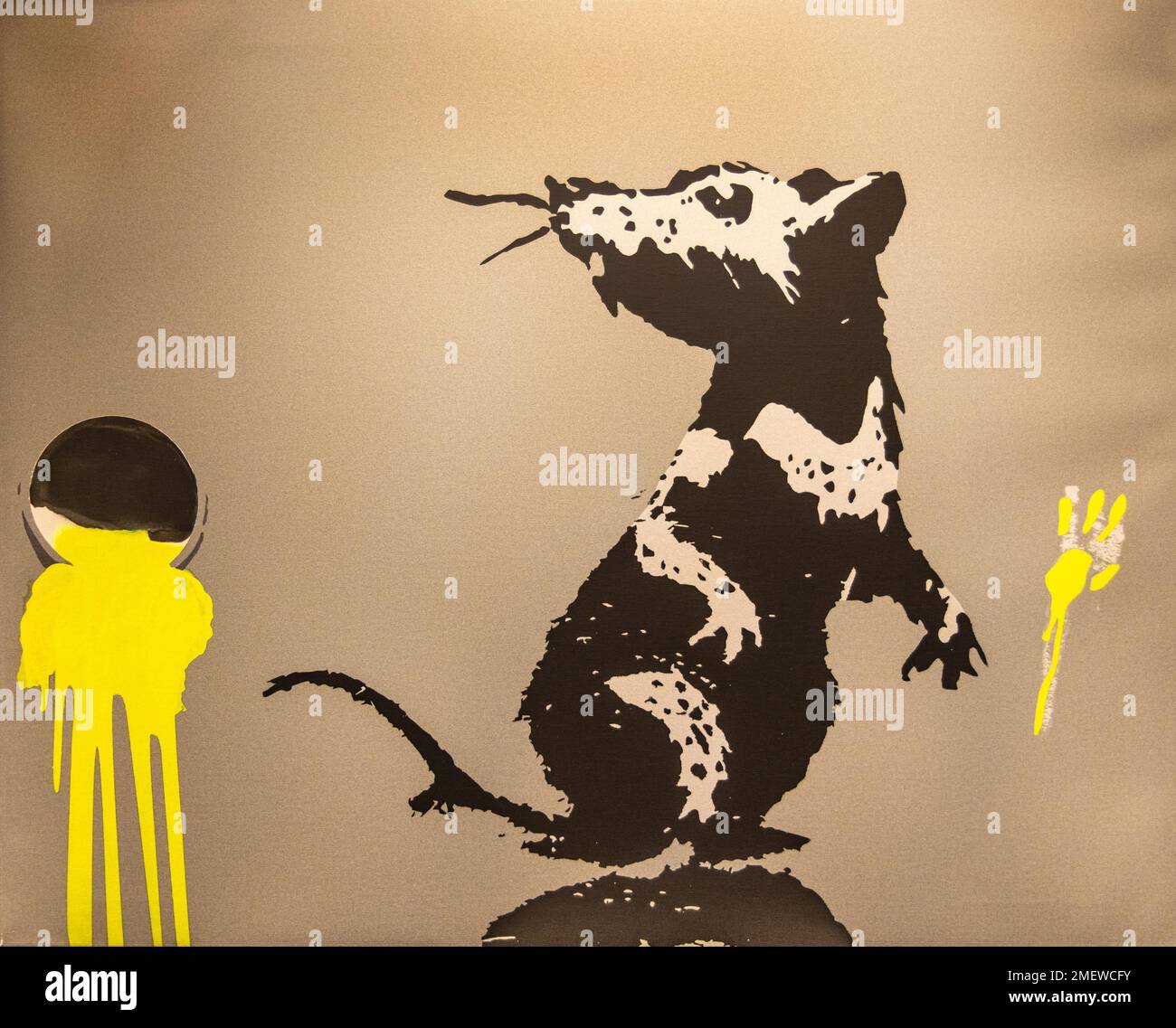 Toxic Rat, 2011, work against toxic waste contamination, Banksy ...