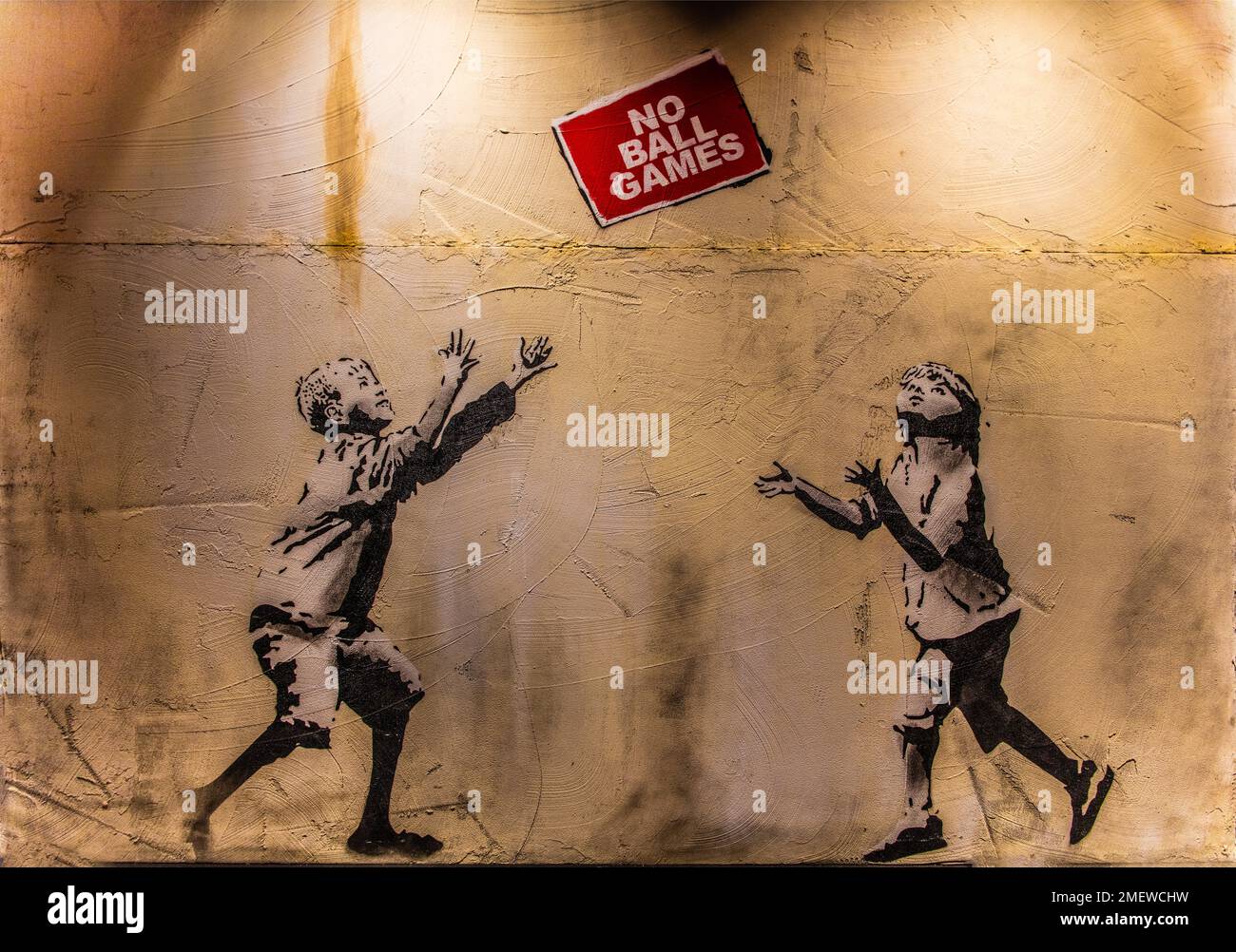 Banksy No Ball Games