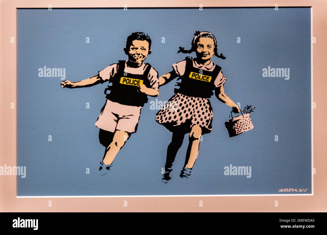 Police Kids, Jack & Jill, 2005, Banksy, exhibition about the street ...