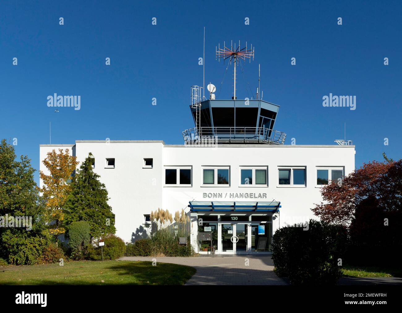 Bonn Hangelar airfield, commercial airfield with motorised and glider ...