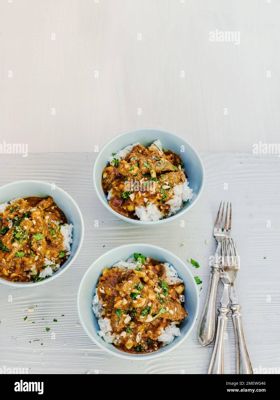 Thai Beef Curry Stock Photo - Alamy