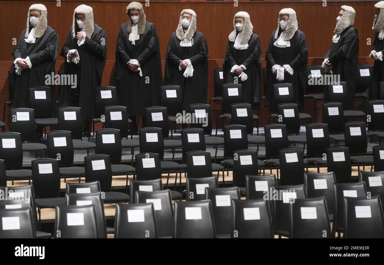 The Ceremonial Opening of Legal Year 2023 at City Hall in Central ...