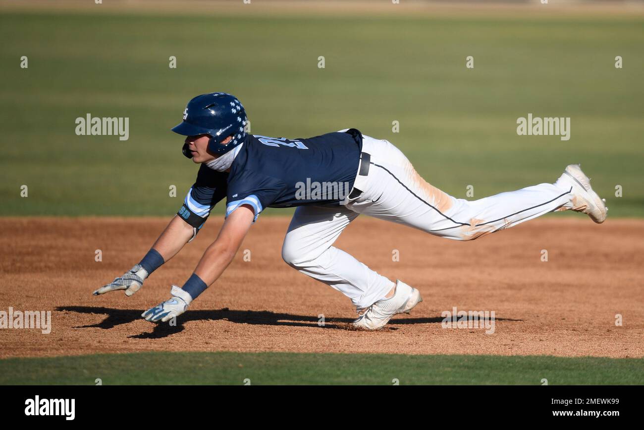 San Diego's Shane McGuire plays during an NCAA baseball game against ...
