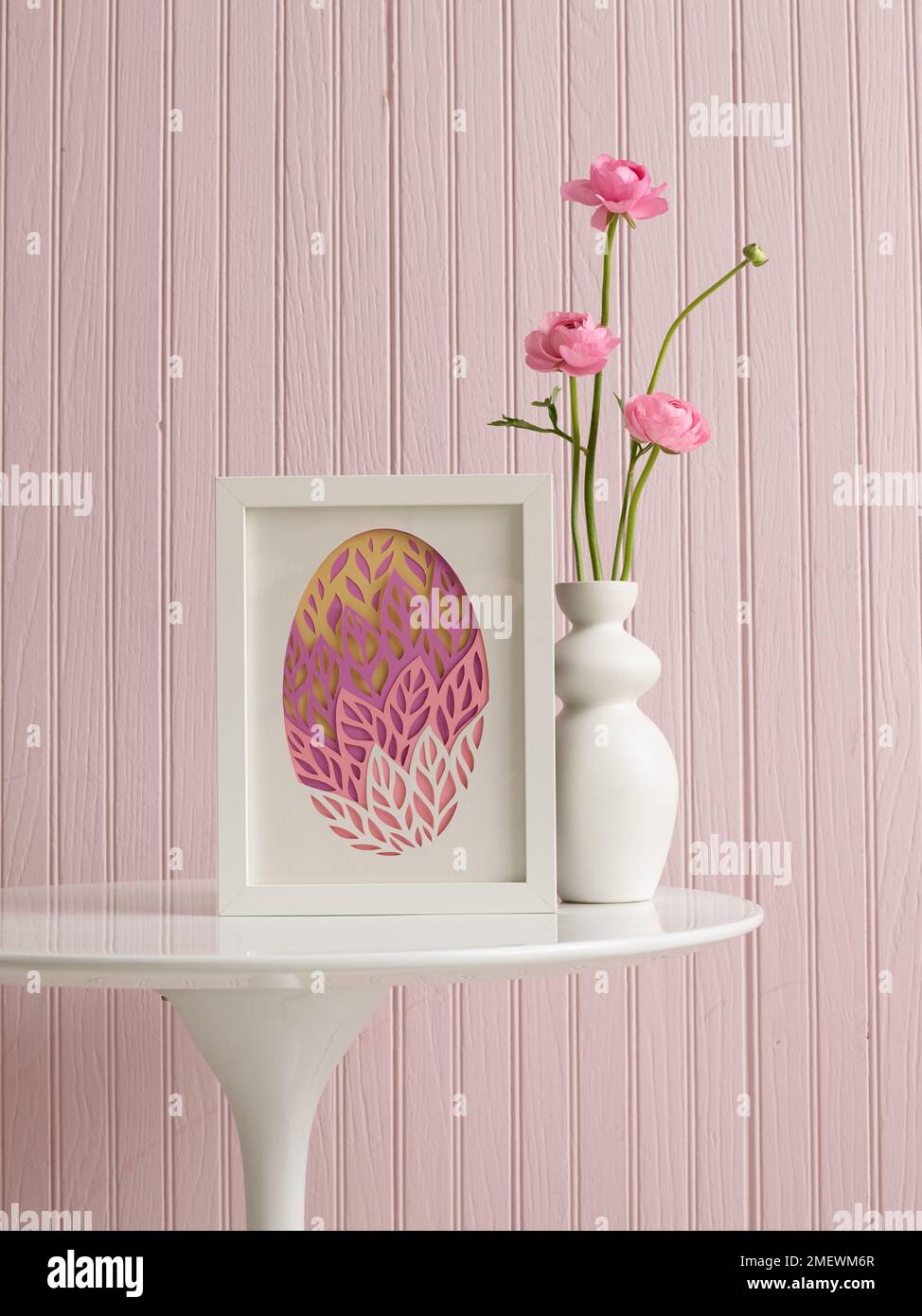 Paper Craft. DIY Layered Paper Cut Frame Stock Photo - Alamy