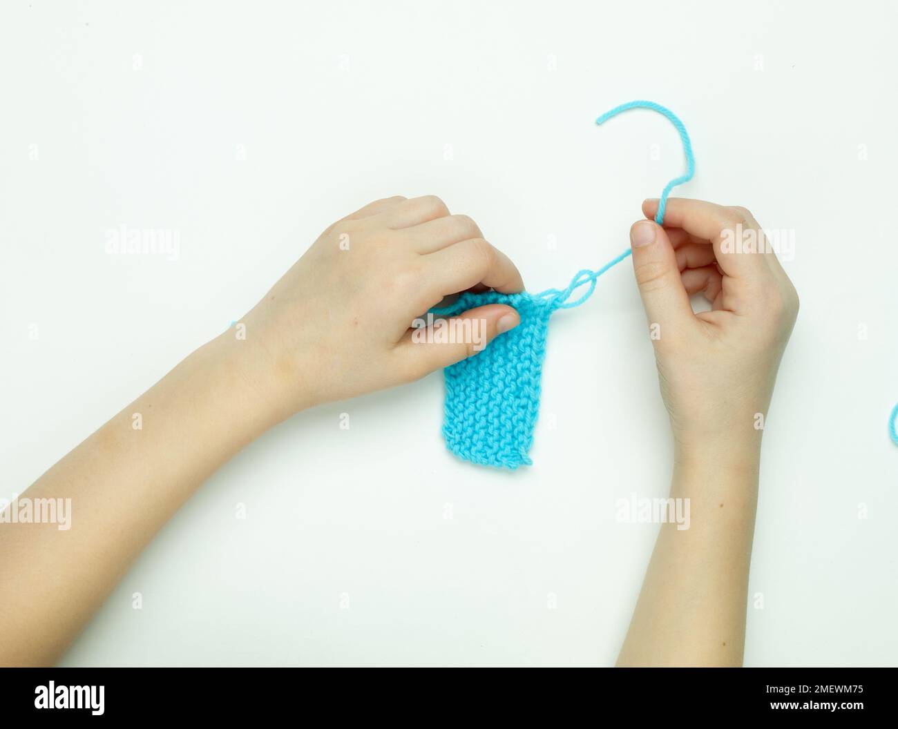 Finishing off: closing the loop Stock Photo - Alamy